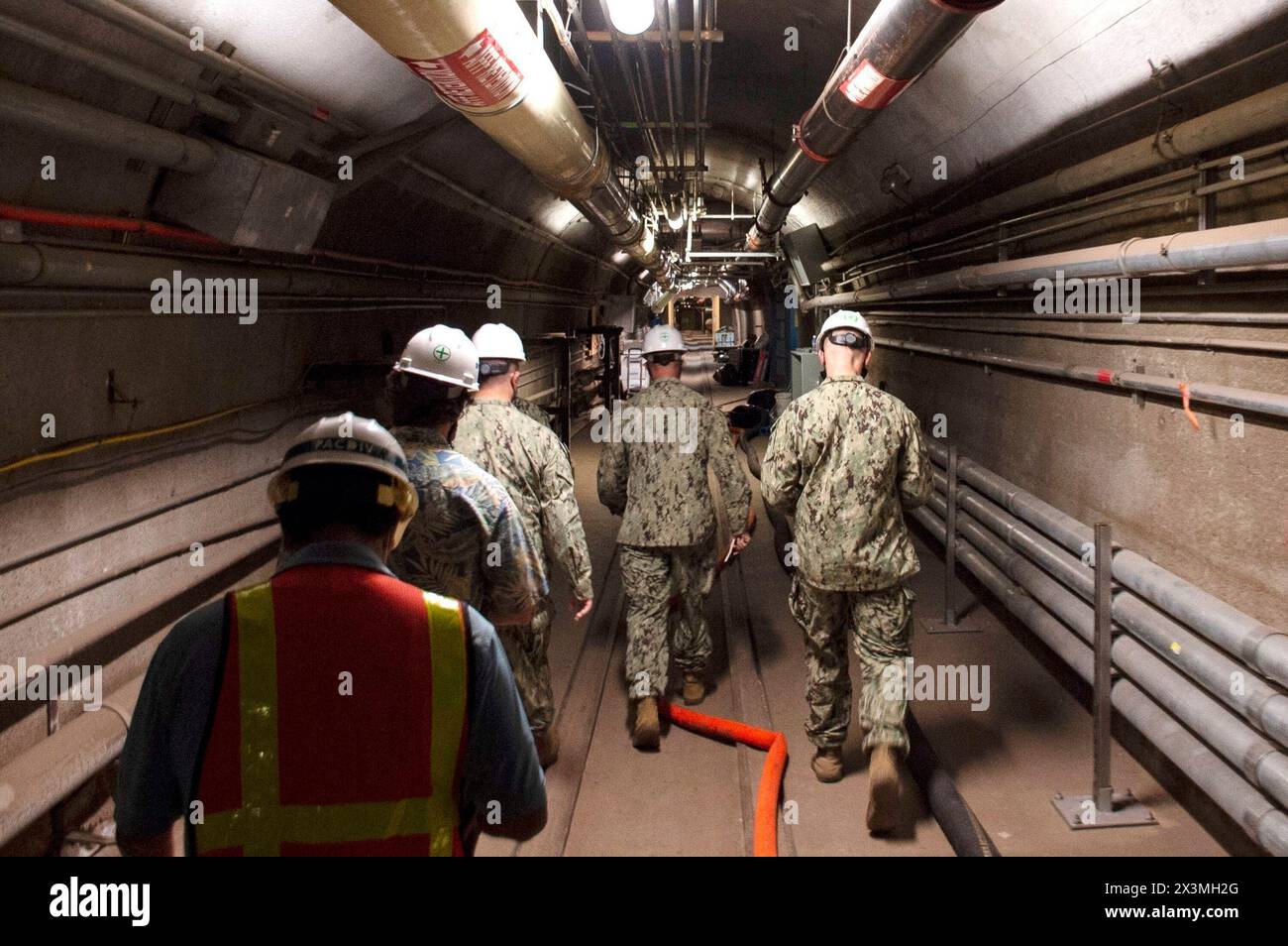 FILE - In this photo provided by the U.S. Navy, Rear Adm. John Korka, Commander, Naval ...