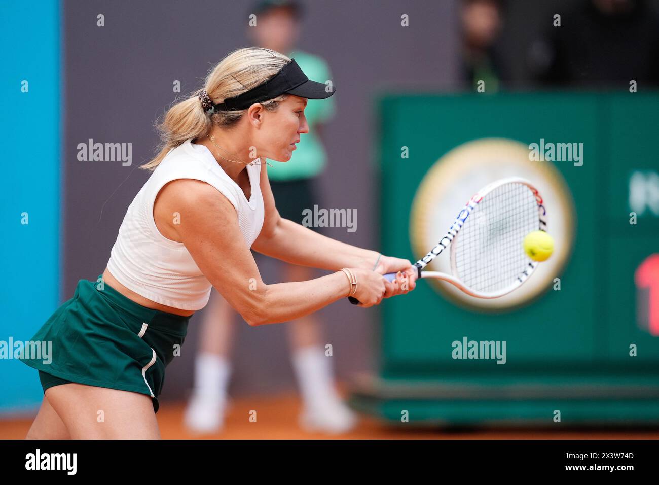 Danielle Collins de UNITES States en action contre Jaqueline Cristian ...