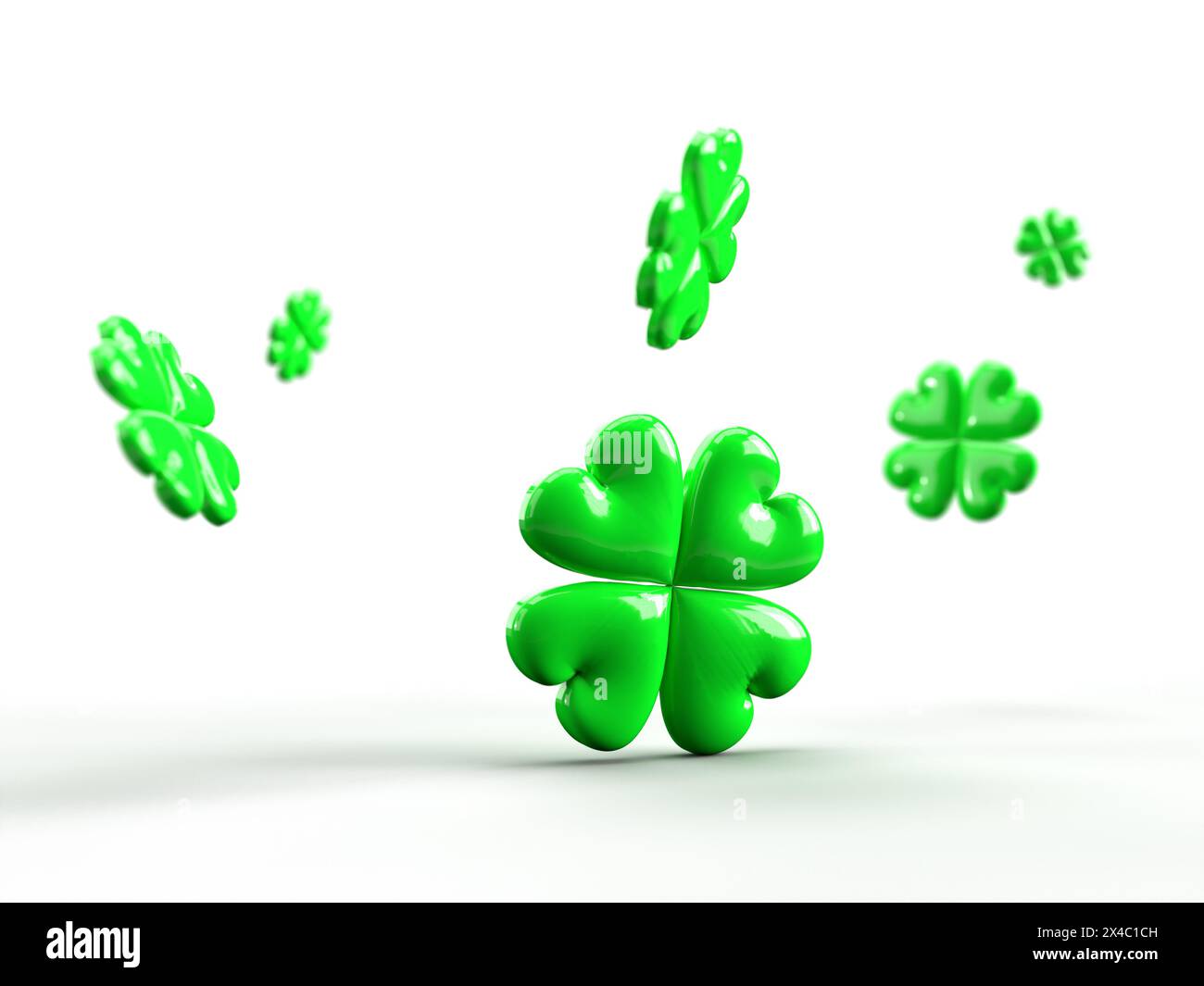 Trèfle à 4 feuilles Banque de photographies et d’images à haute ...