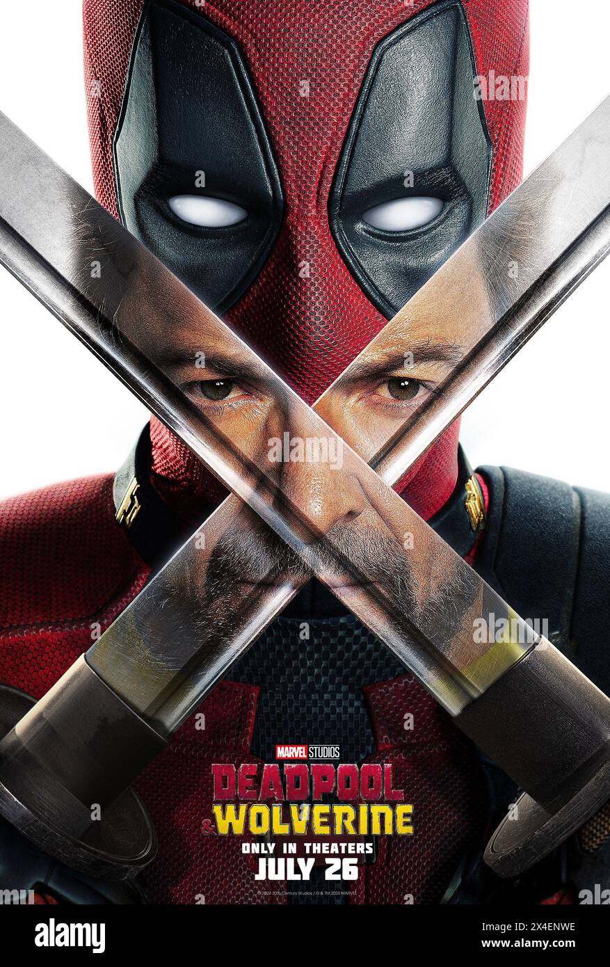 DEADPOOL & WOLVERINE, (alias DEADPOOL AND WOLVERINE, alias DEADPOOL 3), affiche avancée ...
