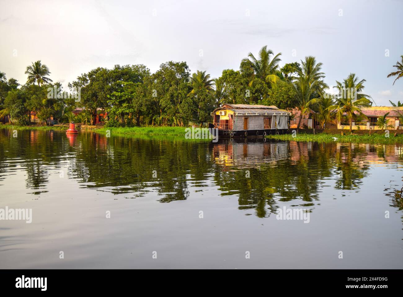 Kerala village houses Banque de photographies et d’images à haute ...