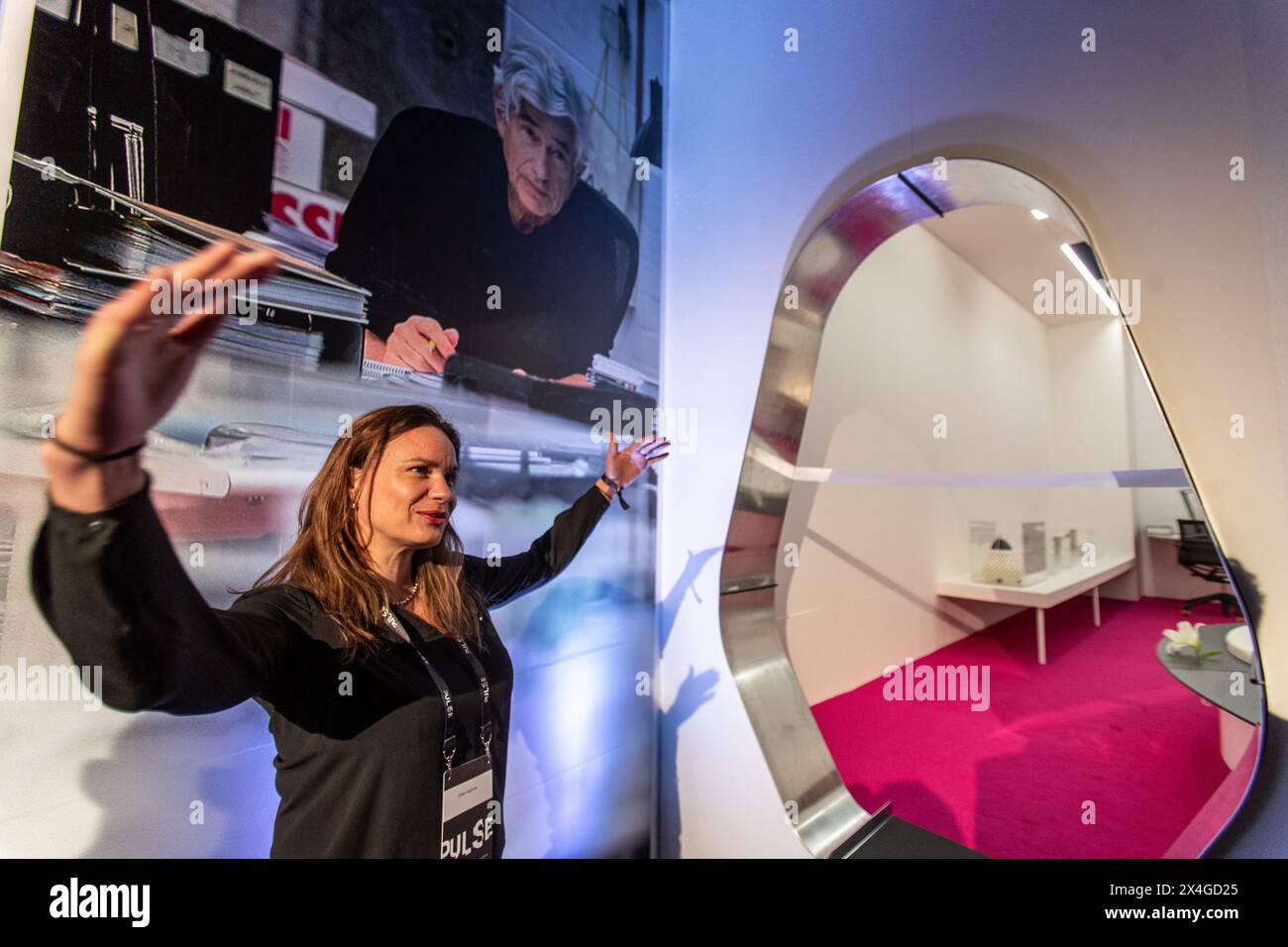 Ostrava, République tchèque. 02 mai 2024. Eliska Kaplicky Fuchsova ...