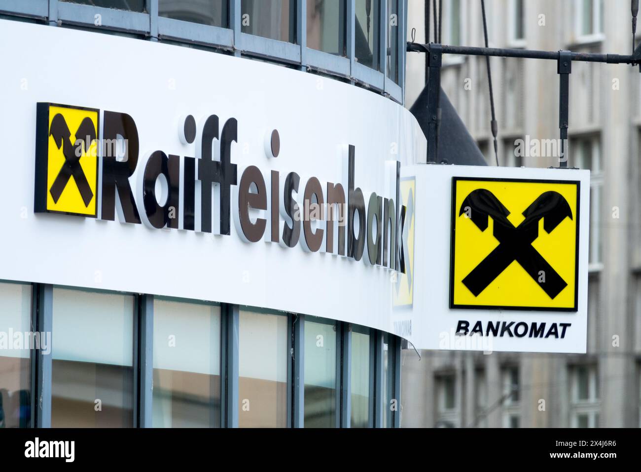 Raiffeisen sign Banque de photographies et d’images à haute résolution ...
