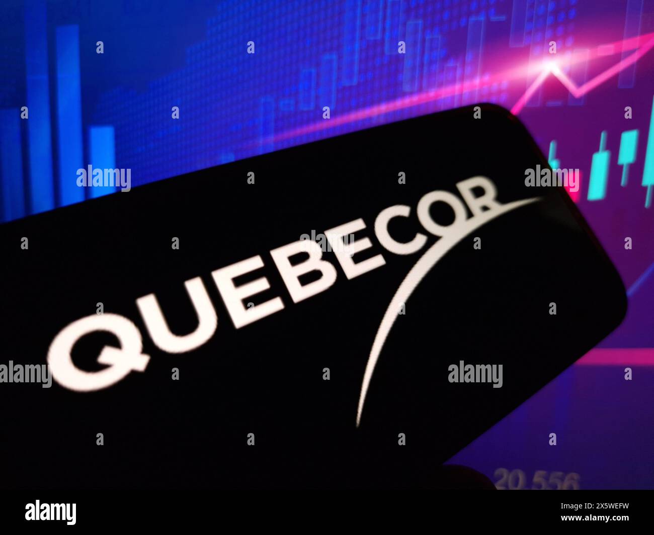 Logo de quebecor Banque de photographies et d’images à haute résolution ...