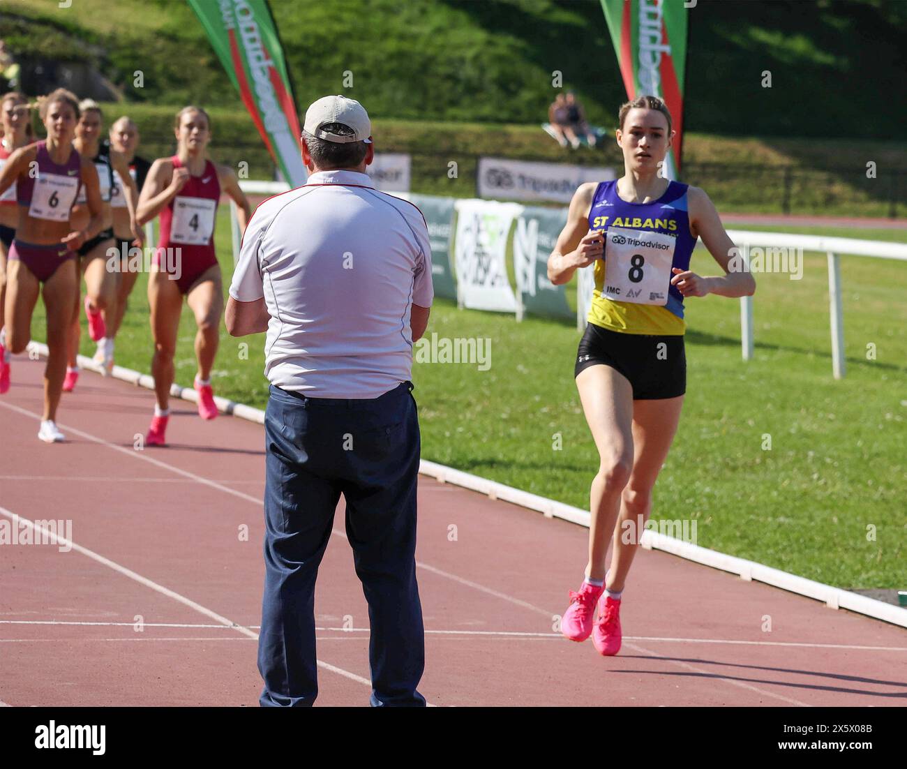 Mary Peters Track, Belfast, Irlande du Nord, Royaume-Uni. 11 mai 2024 ...