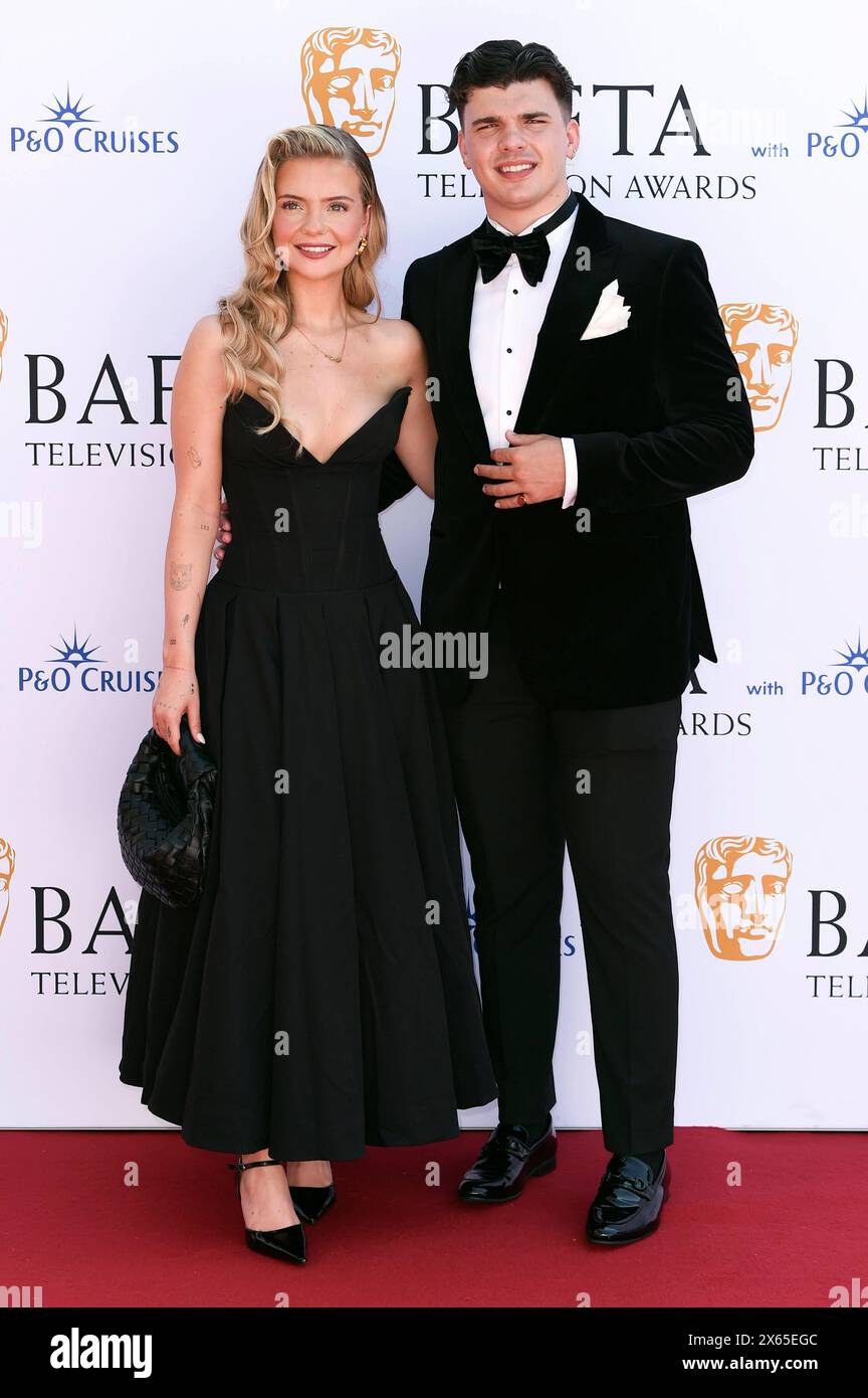 Anna Maynard und Harry Clark BEI der Verleihung der BAFTA TV Awards ...