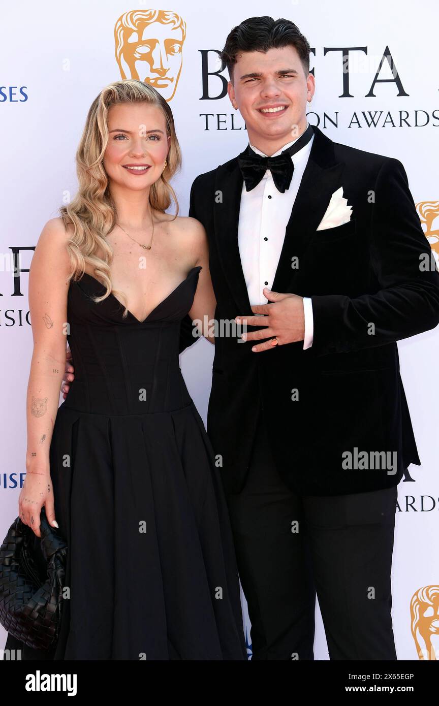 Anna Maynard und Harry Clark BEI der Verleihung der BAFTA TV Awards ...