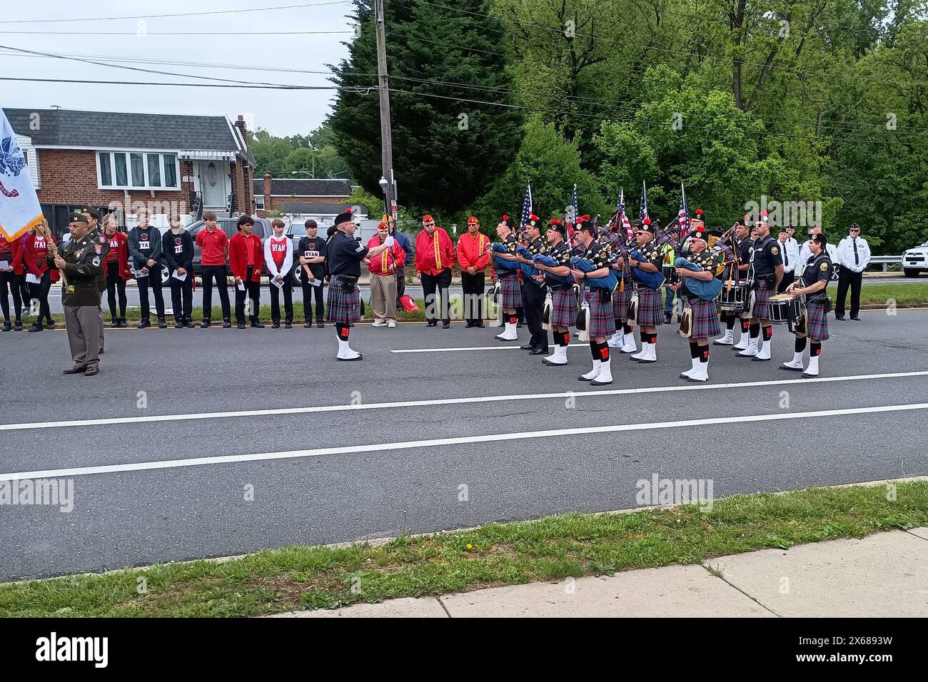 Hommage à la dédicace de rue : le ranger de l'armée Devin Kuhn. Au coin ...