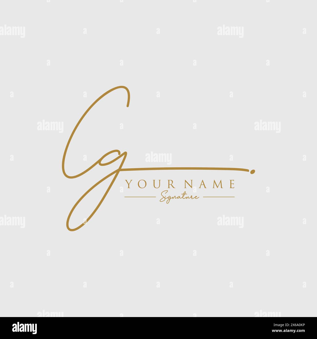 Logotipo de letra cg Banque de photographies et d’images à haute ...