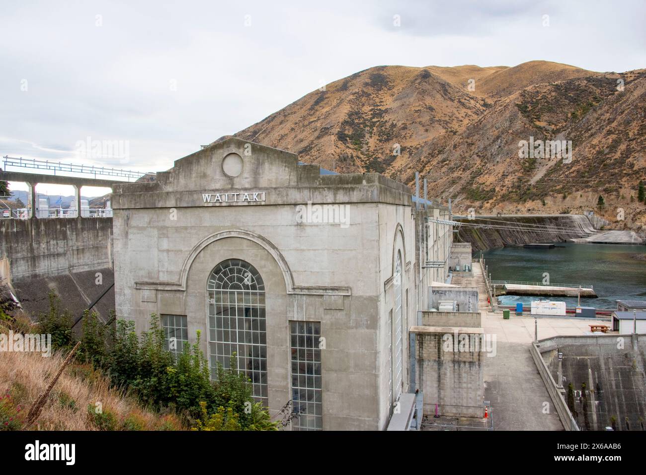 Waitaki dam Banque de photographies et d’images à haute résolution - Alamy