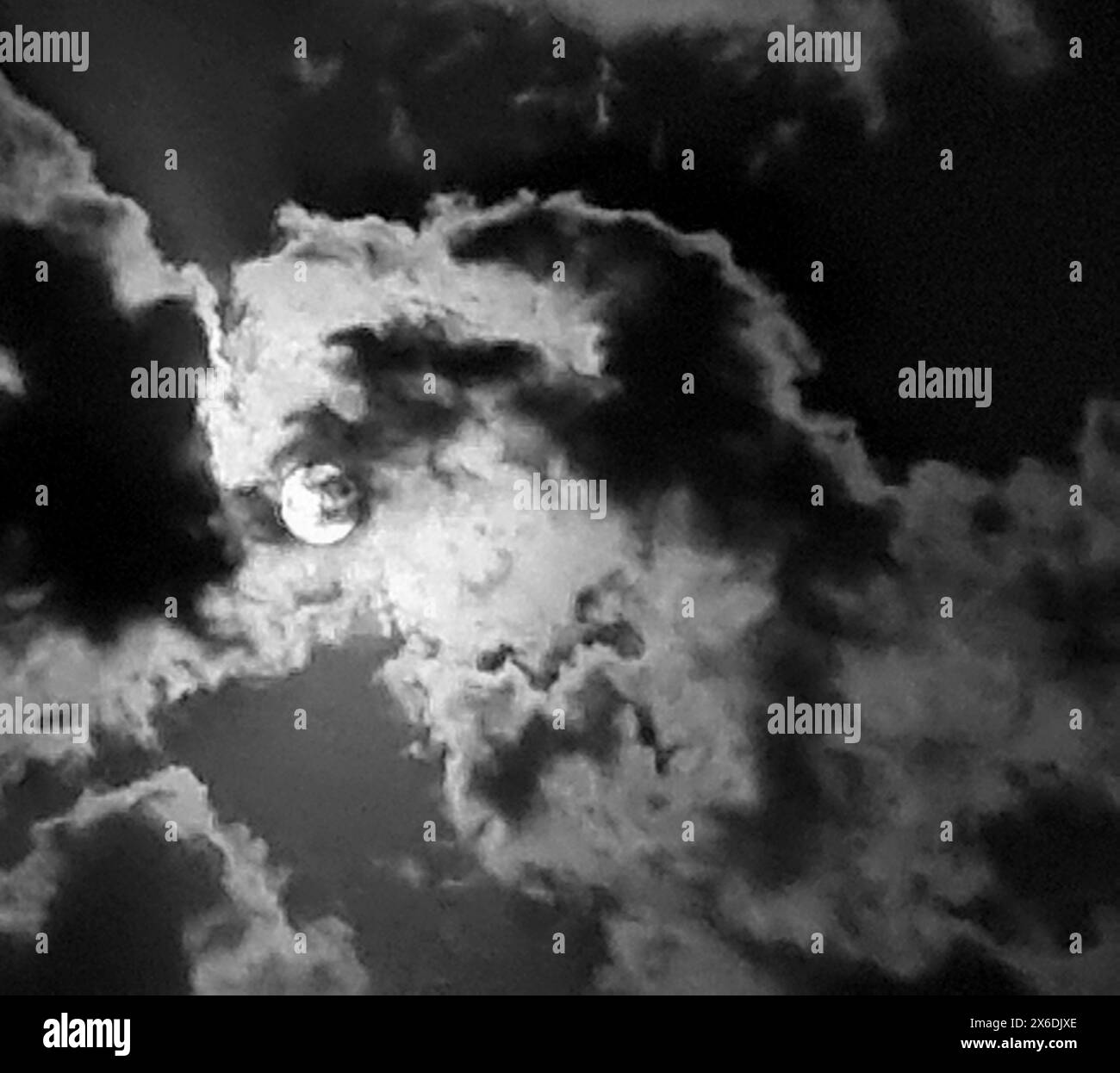 Nobody silhouette Banque d'images noir et blanc - Alamy