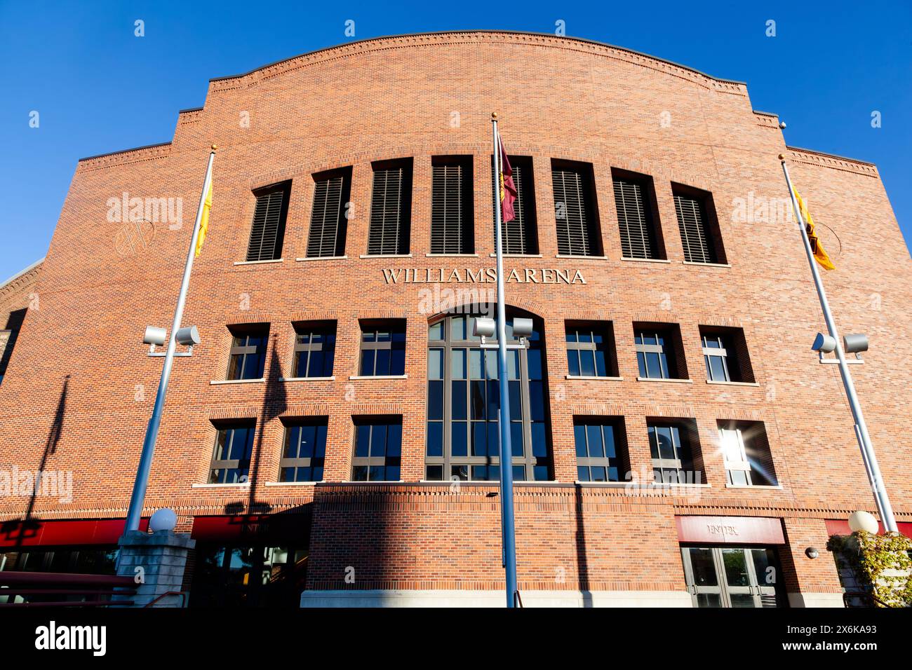 Williams Arena, stade de basket-ball des Gophers sur le campus de l ...