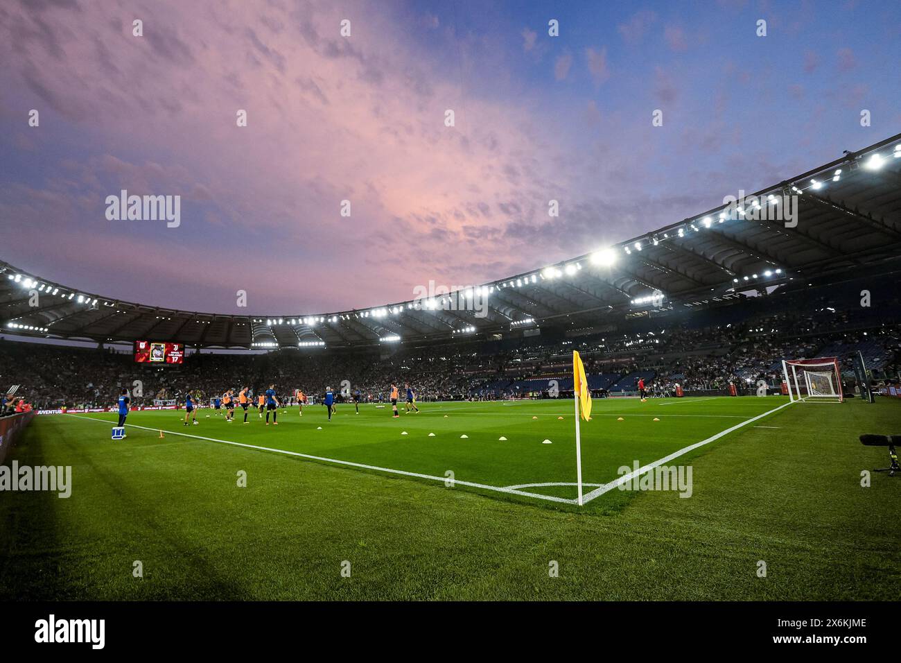 General view of the stadio olimpico in rome Banque de photographies et ...