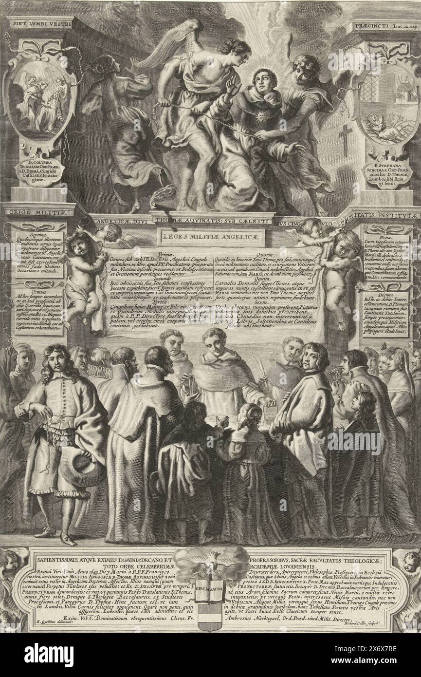 Sub caelesti eius cingulo castitatis Banque de photographies et d ...