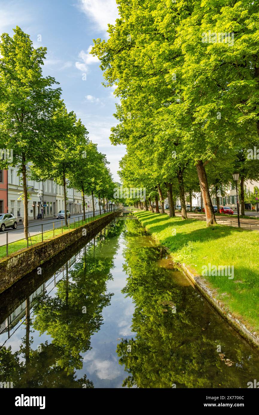 Le canal Friedrichstaler est un canal artificiel de 2 km de long dans ...