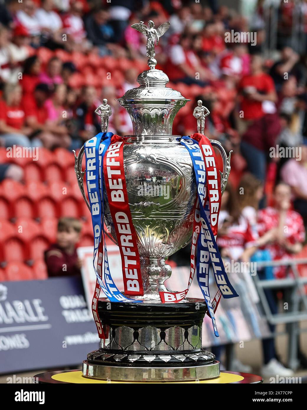 La Challenge Cup lors de la demi-finale de la Betfred Challenge Cup ...