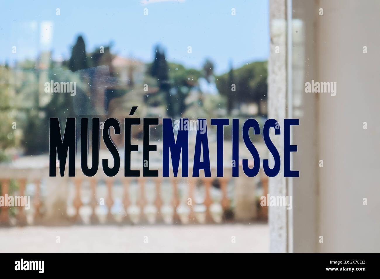 Nice, France - 29 juillet 2023 : le Musée Matisse de Nice, consacré à l ...