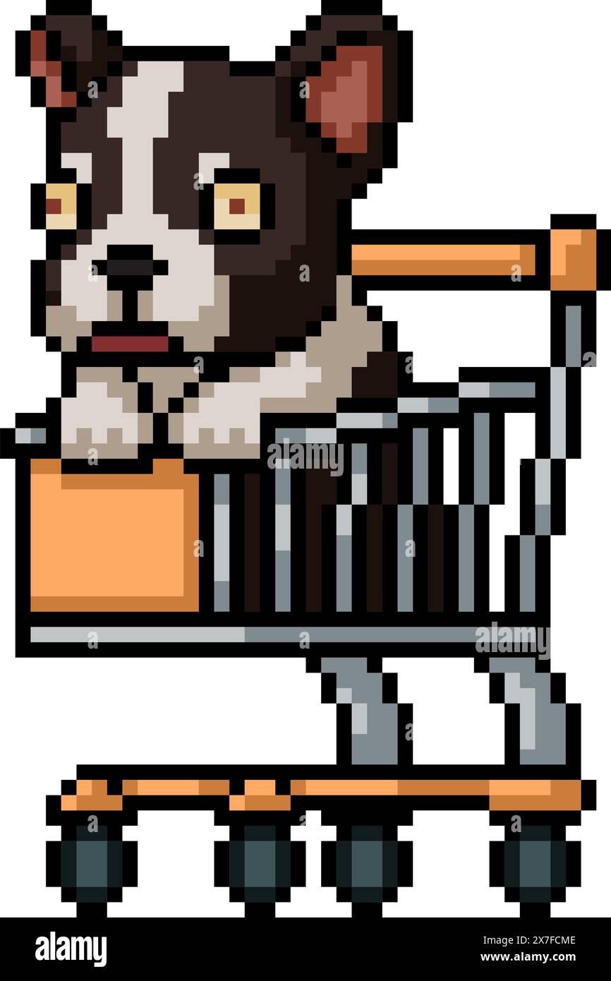 Petit chariot Banque d'images vectorielles - Alamy