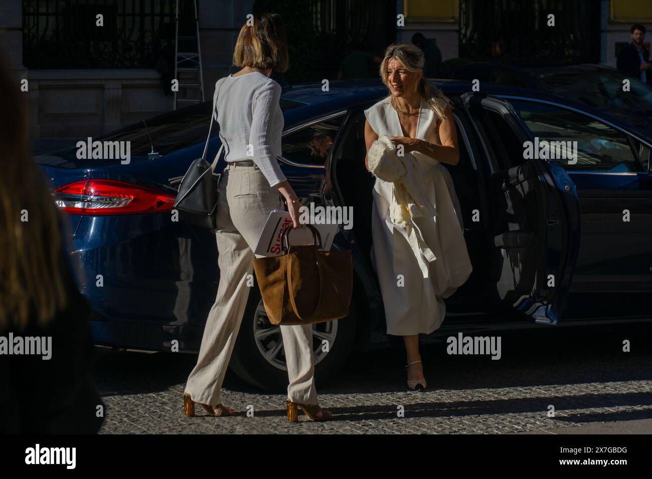 Yolanda Diaz, chef du parti et ministre du travail et de l'économie ...