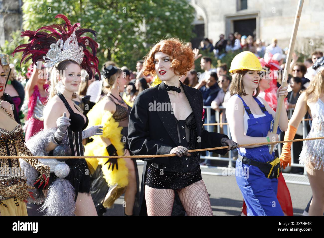 Karneval der Kulturen 2024 , AM 19.05.2024 à Berlin, Straßenfest ...