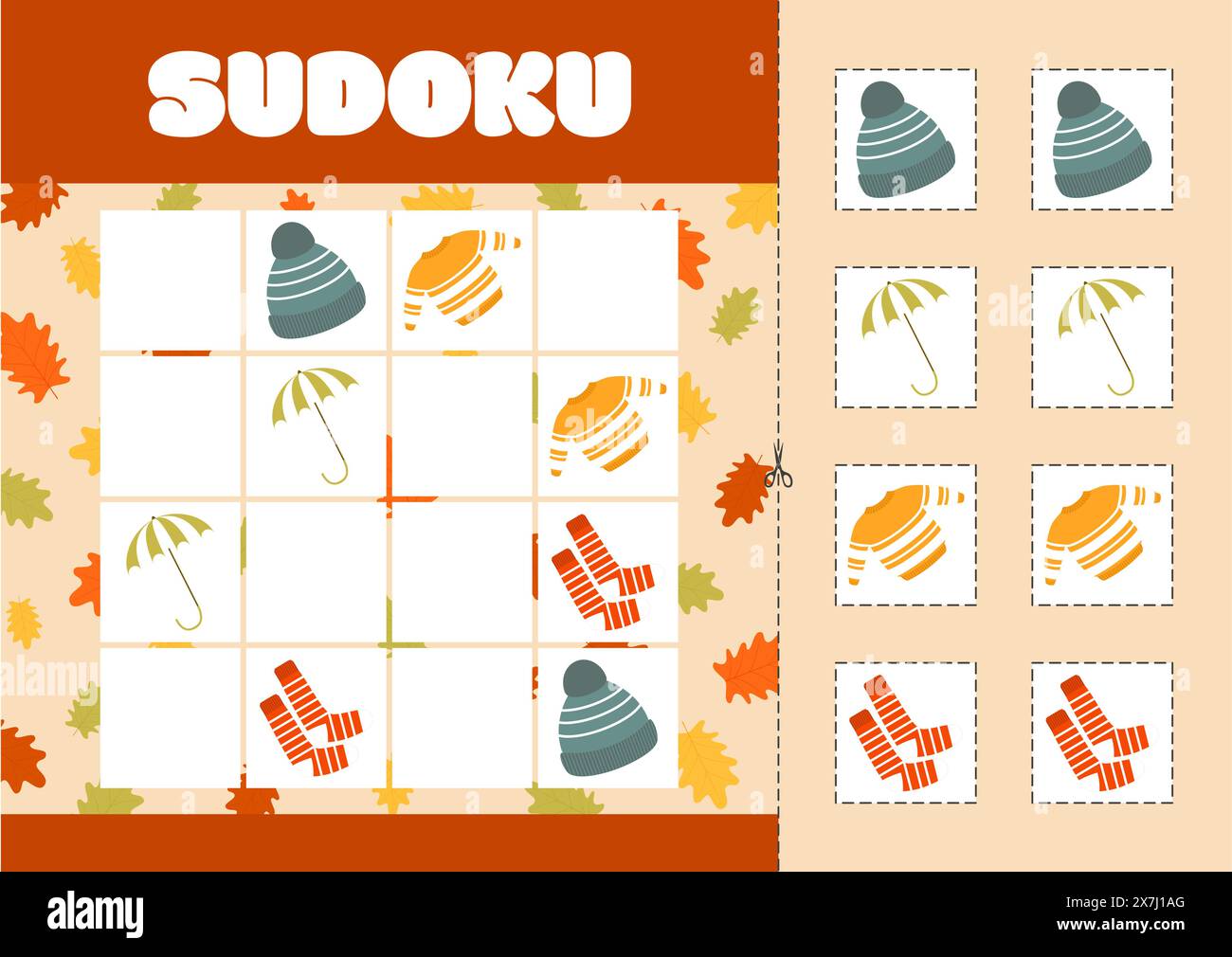 Sudoku illustration Banque de photographies et d’images à haute ...