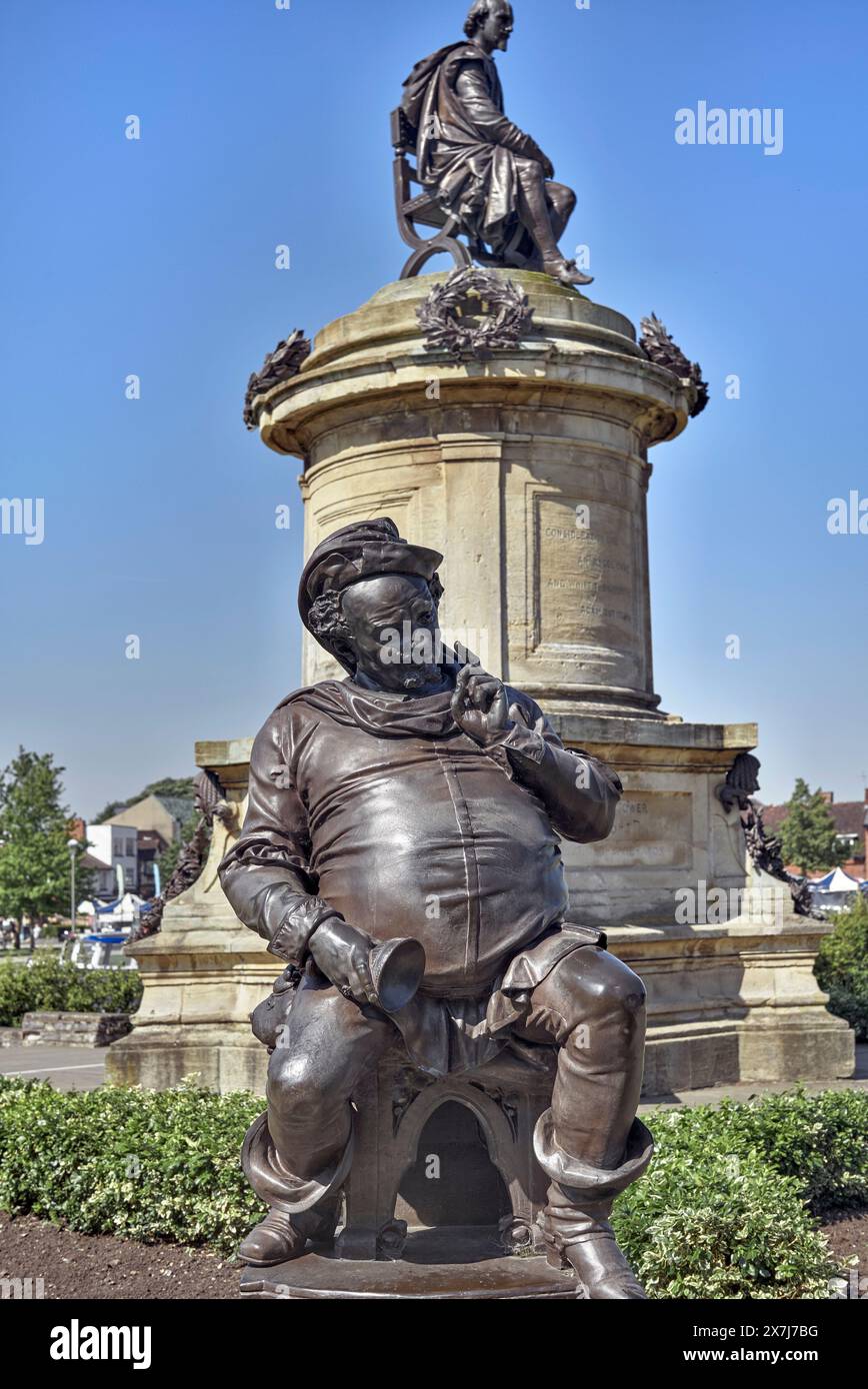 Monument de shakespeare et falstaff Banque de photographies et d’images ...