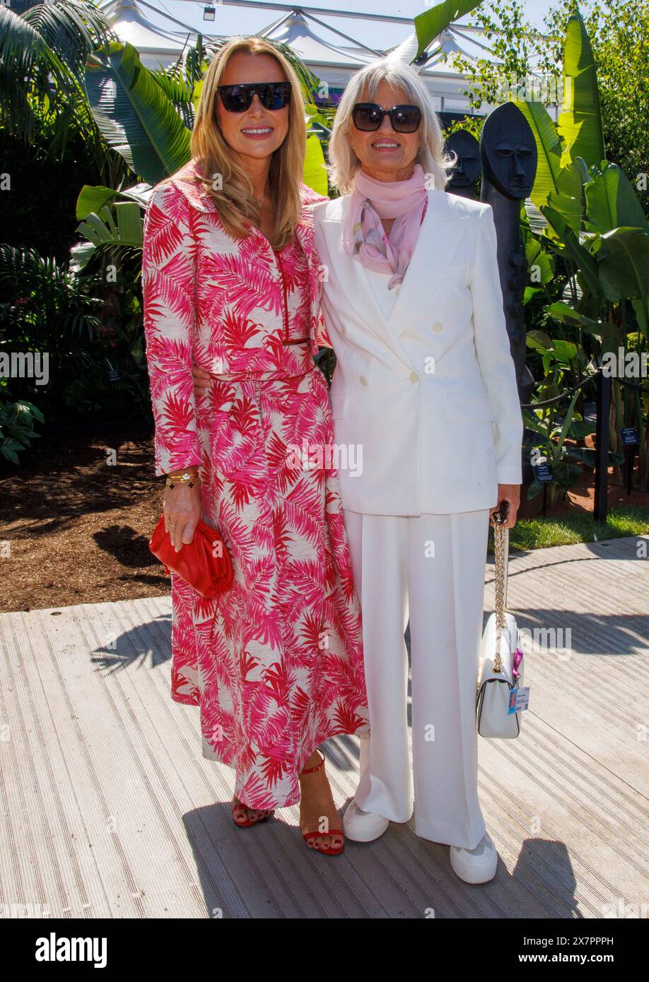 Personnalité médiatique et actrice, Amanda Holden, au RHS Chelsea ...