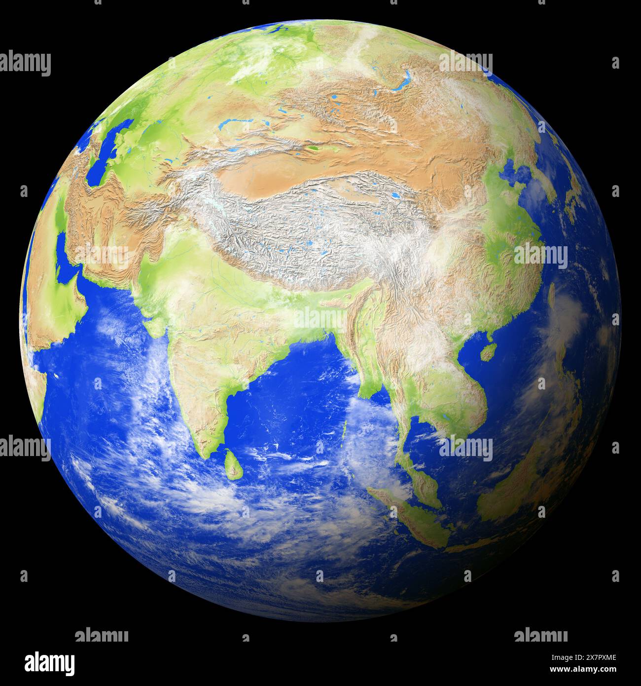 Carte en relief du bangladesh Banque de photographies et d’images à ...