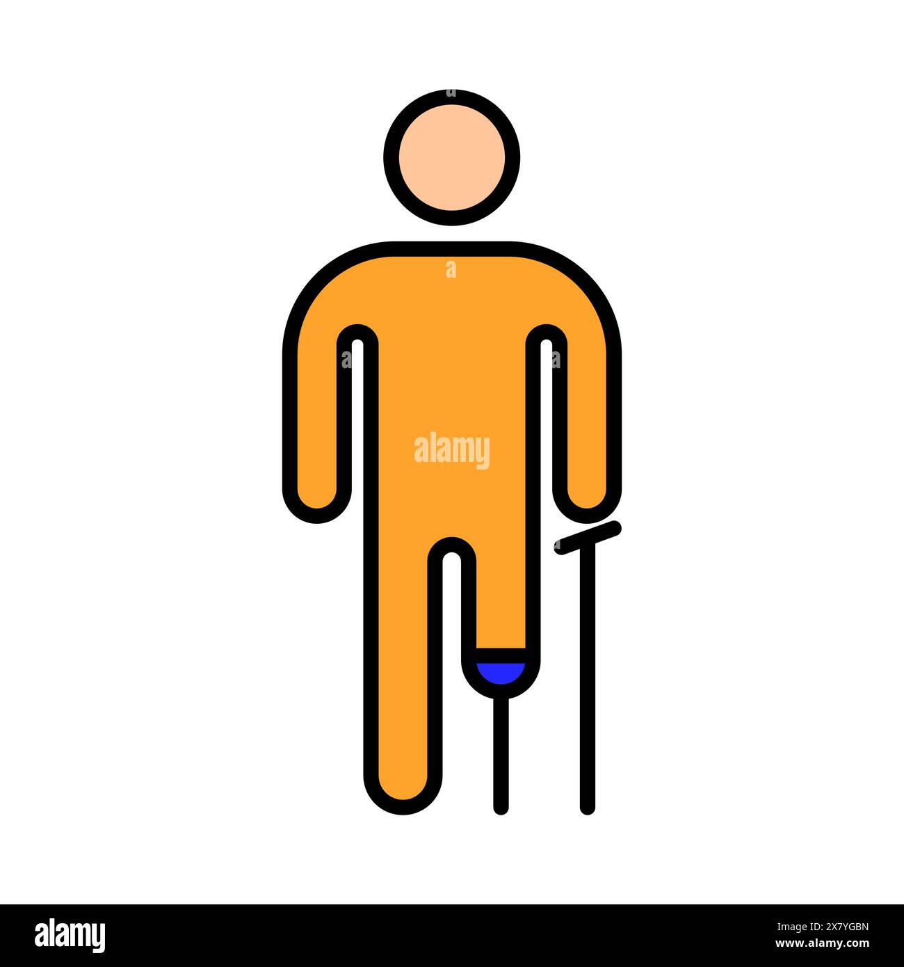 Moignon amputation Banque d'images détourées - Alamy