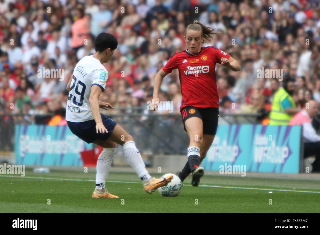 Ashleigh Neville Ella Toone Adobe FA Women's Cup finale, Manchester ...