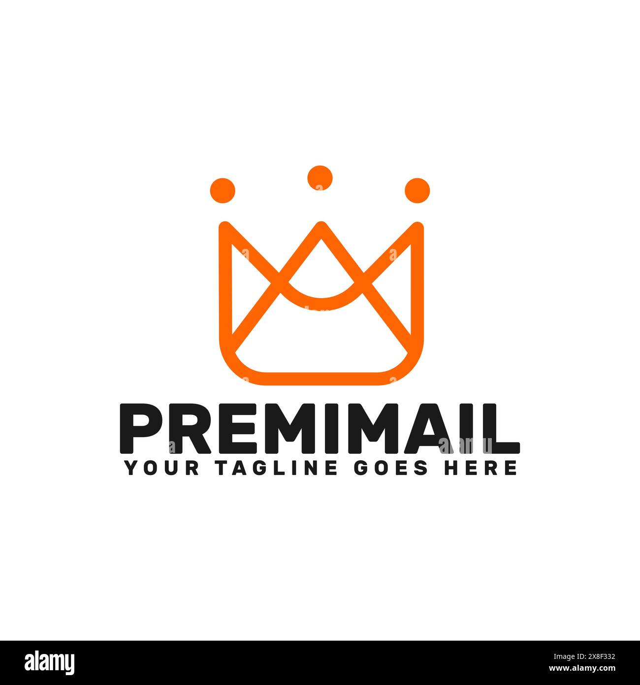 Royal mail crown logo Banque d'images vectorielles - Alamy