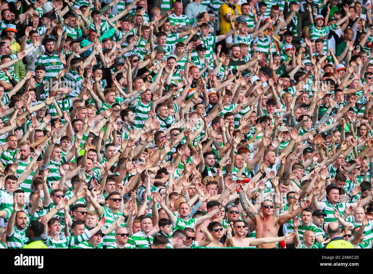 Celtic football club supporters Banque de photographies et d’images à ...