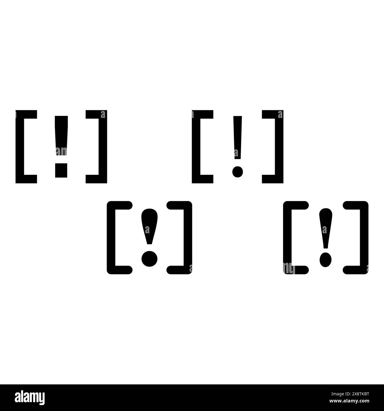 Symboles de ponctuation Banque d'images vectorielles - Page 2 - Alamy