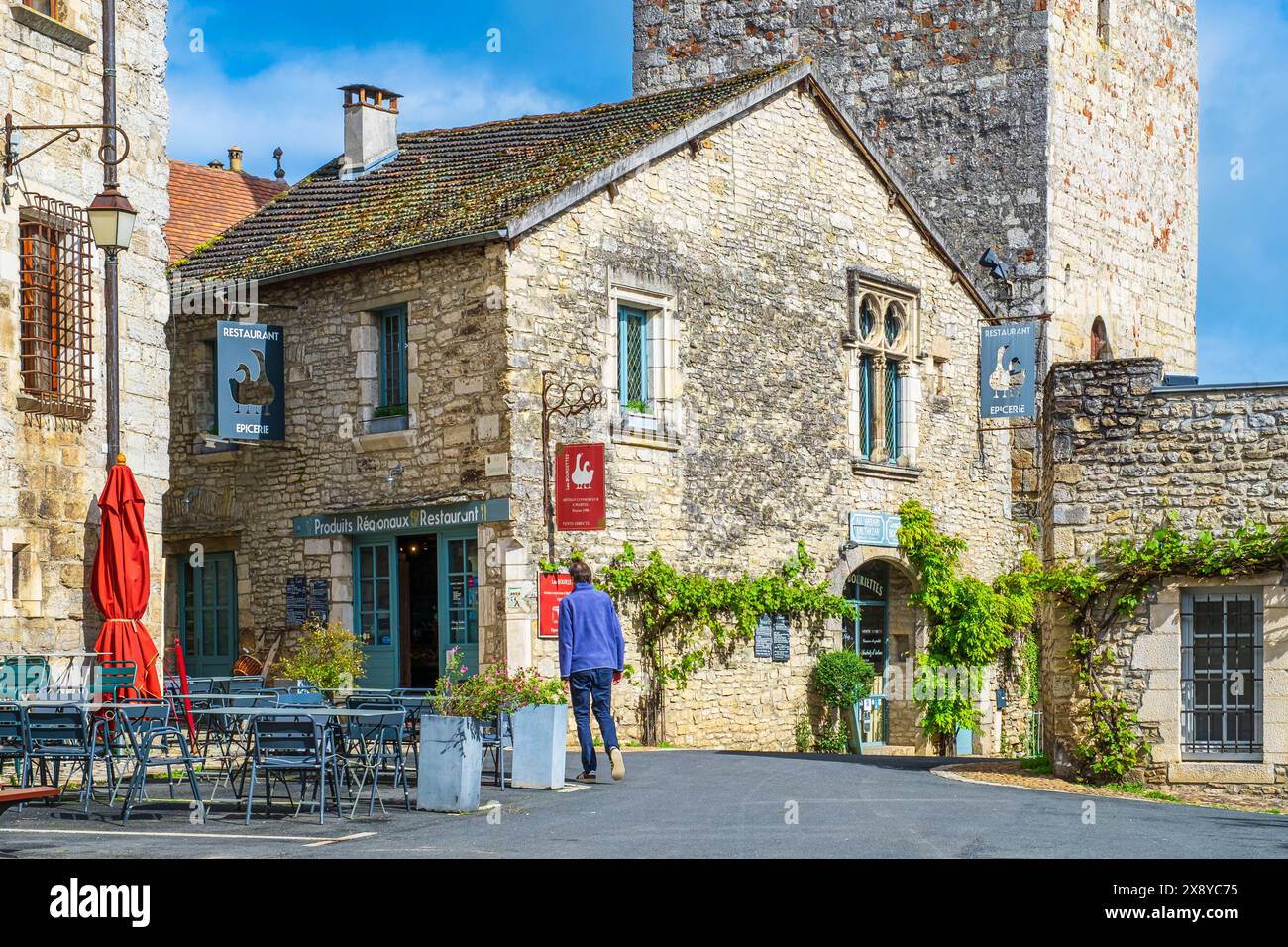 France, Lot, Martel, cité médiévale labellisée les plus Beaux villages ...