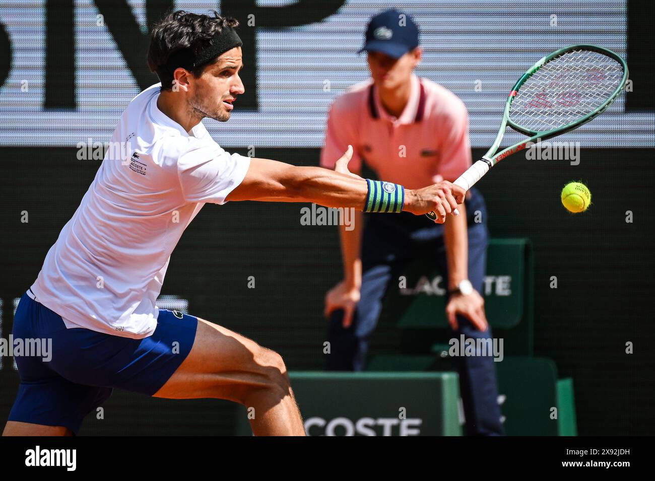 Pierre-Hugues HERBERT de France lors d'un match-concours du tournoi de ...
