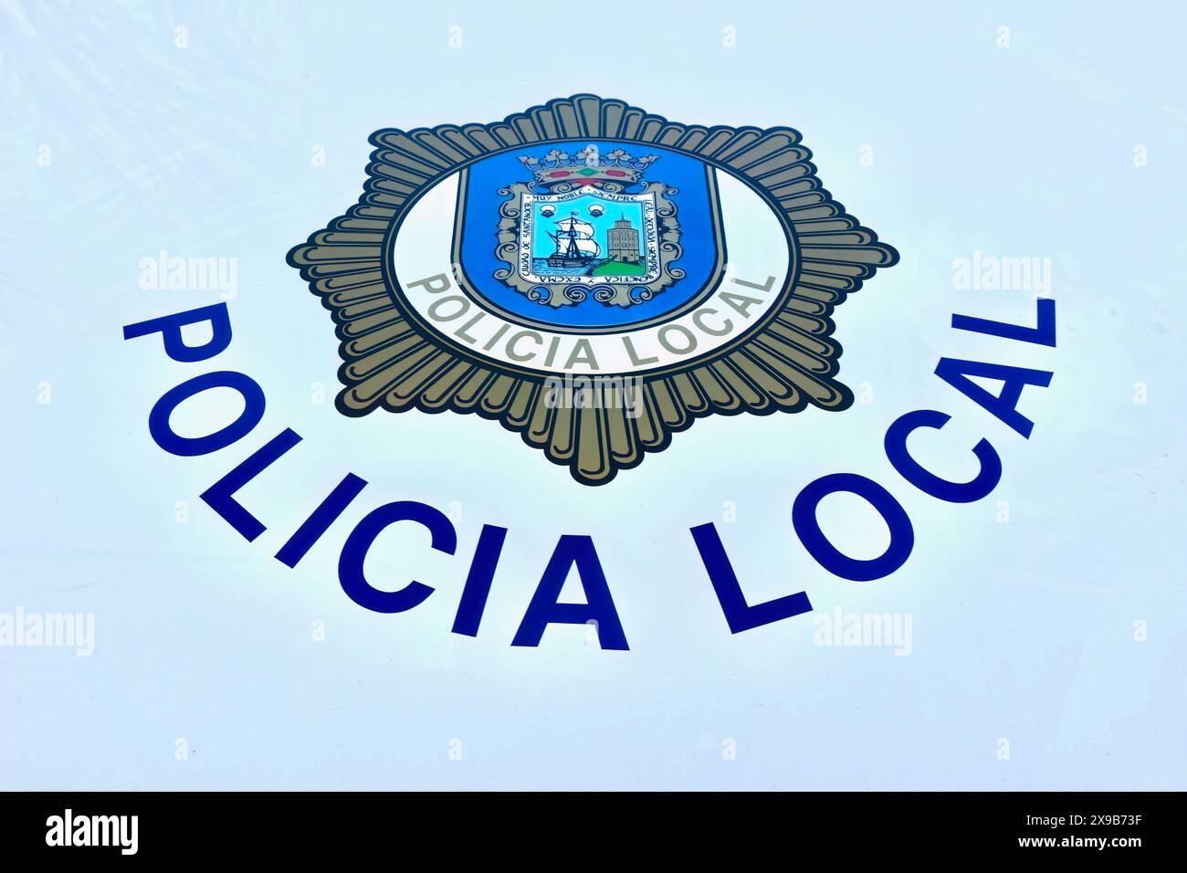 Spanish police badge Banque de photographies et d’images à haute ...