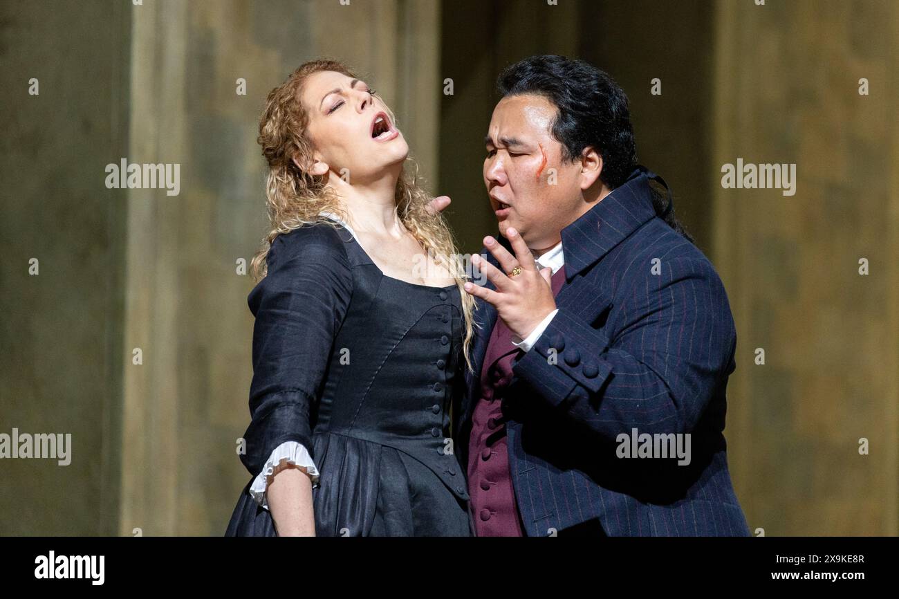 Sondra Radvanovsky (Maddalena di Coigny), Amartuvshin Enkhbat (Carlo ...