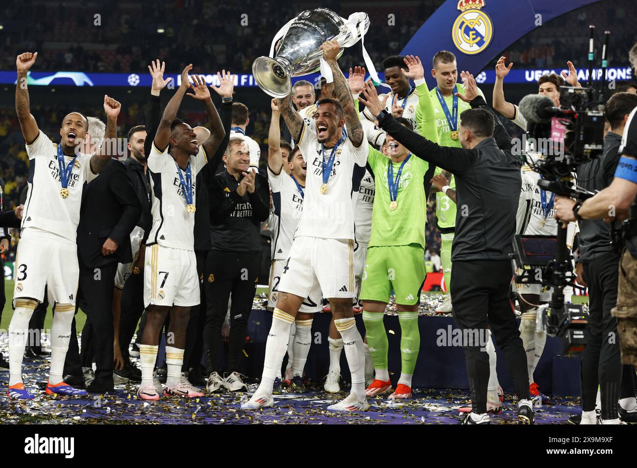 Zeist, pays-Bas. 01 juin 2024. LONDRES - le gardien du Real Madrid Thibaut Courtois, Daniel ...