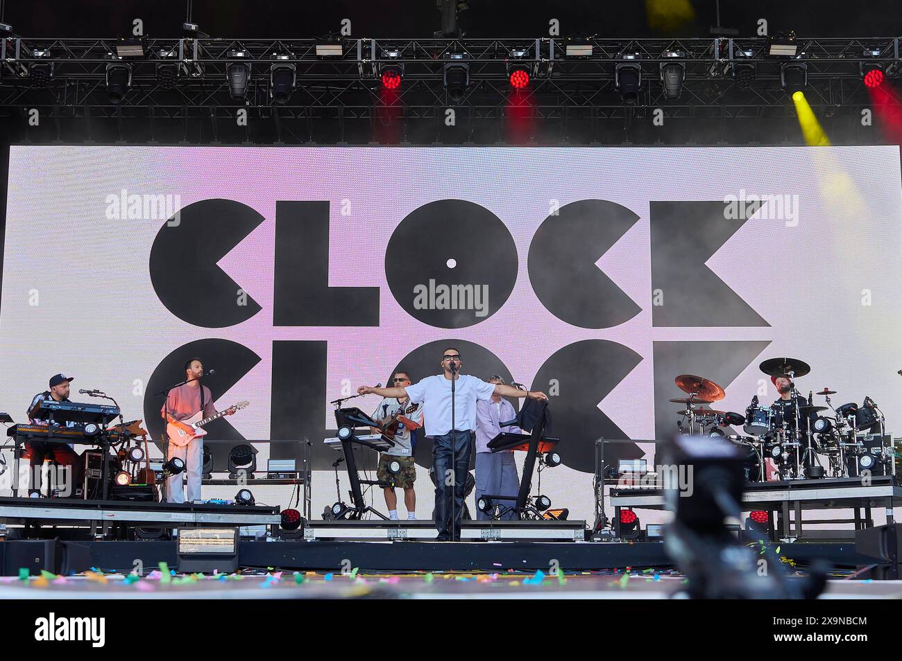ClockClock live auf dem NDR 2 Plaza Festival 2024 auf der Expo Plaza. Hannover, 01.06.2024 ...