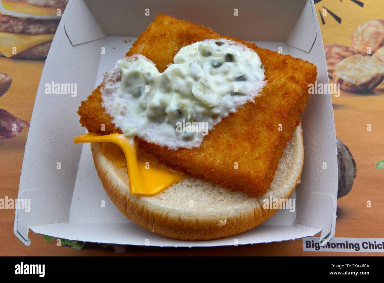 Mcdonalds filet of fish Banque de photographies et d’images à haute ...