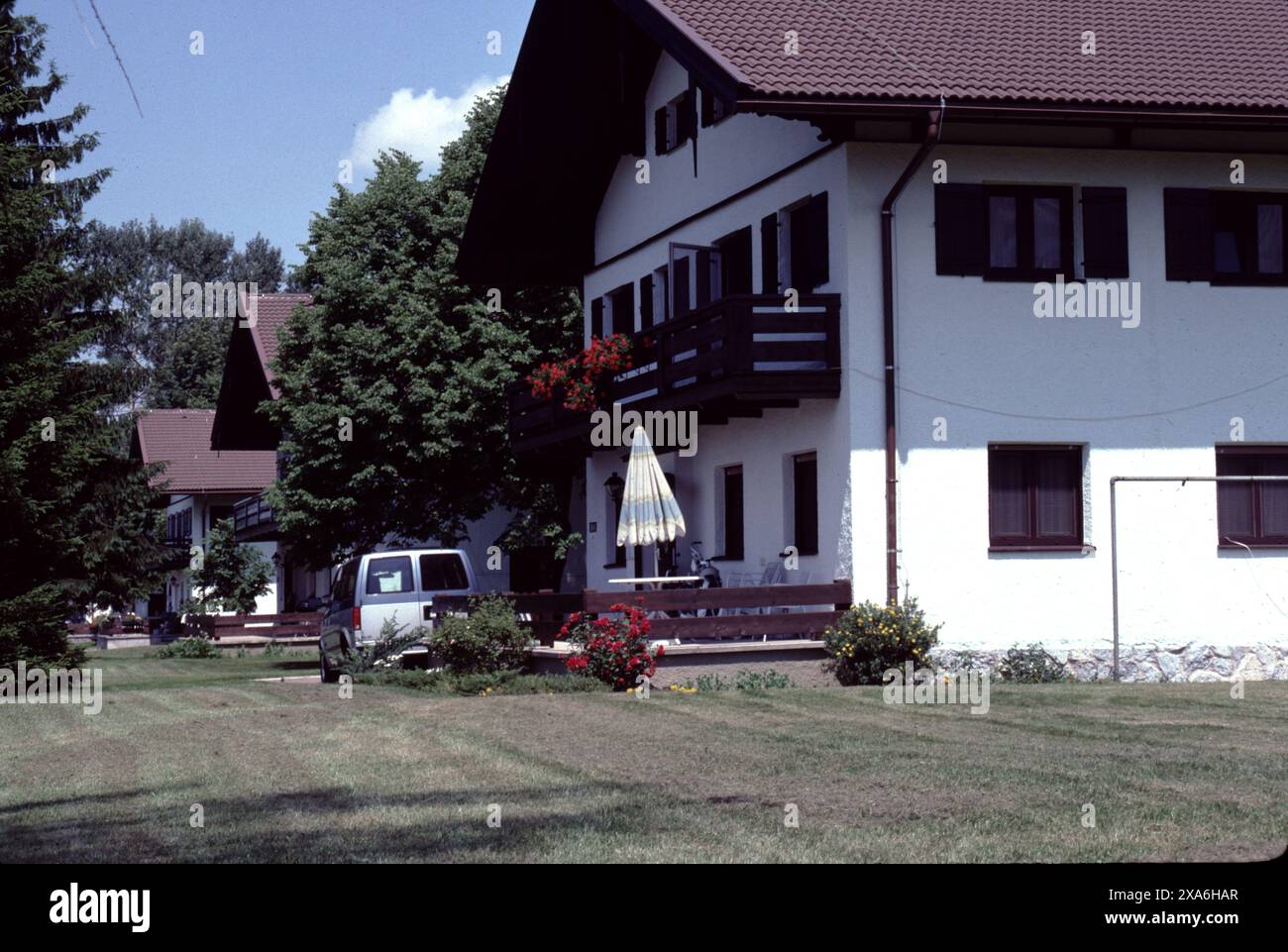 Bad Toelz, Allemagne. 6/1990. Flint Kaserne. Le SS-Junkerschule Bad ...