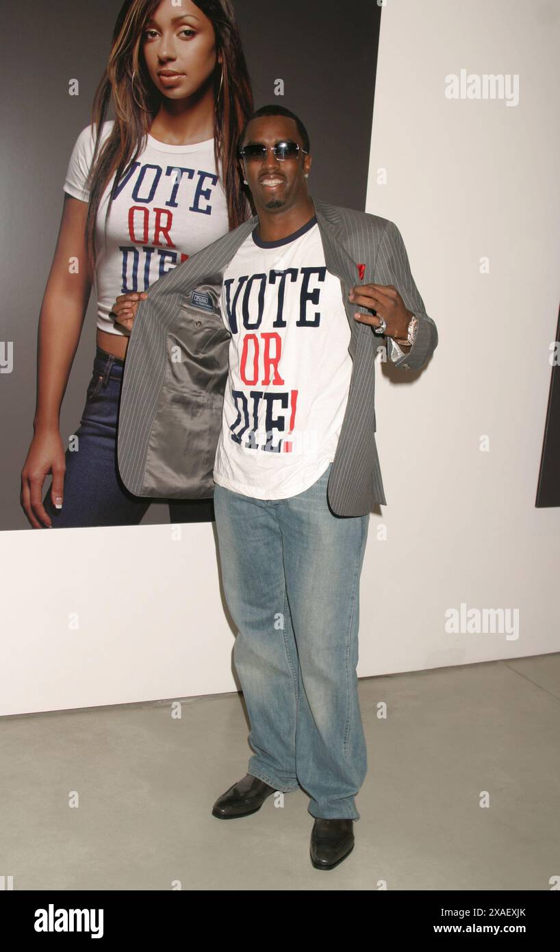 Sean 'P. Diddy' Combs participe à la campagne Citizen change Political ...