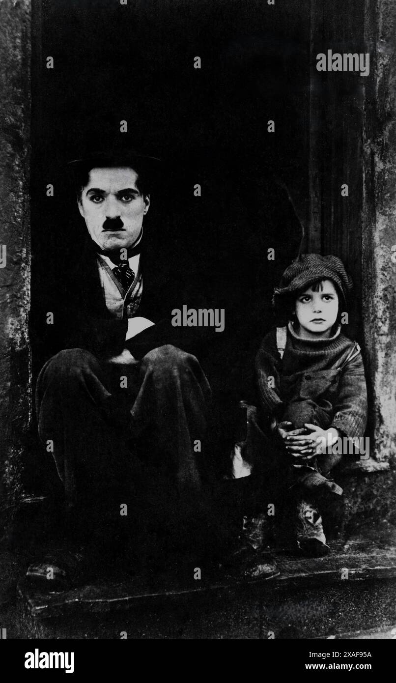 Charlie chaplin the kid Banque de photographies et d’images à haute ...