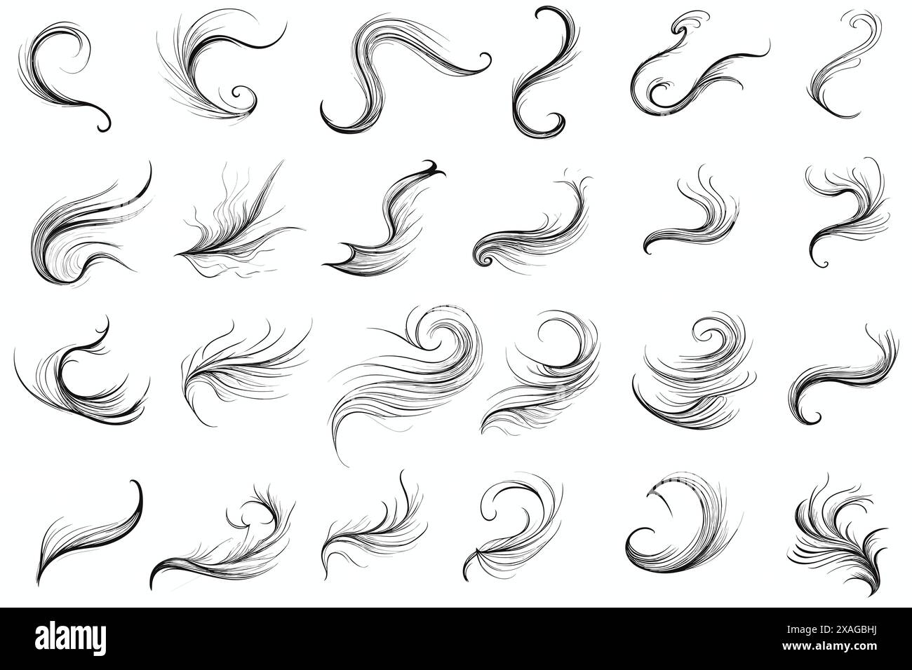 Linea del vento Banque d'images noir et blanc - Alamy