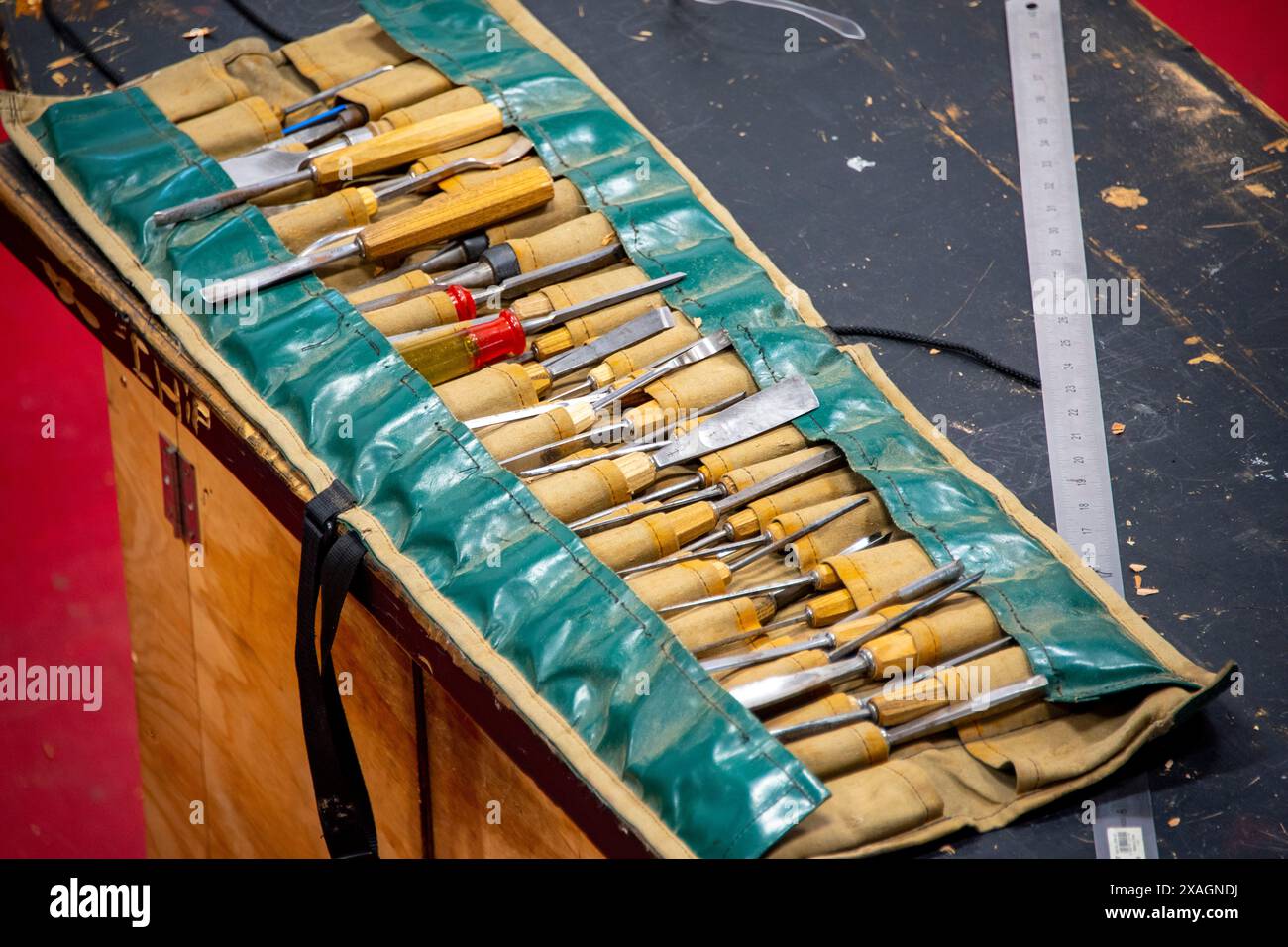 Sculpteur sur bois maori Banque de photographies et d’images à haute ...