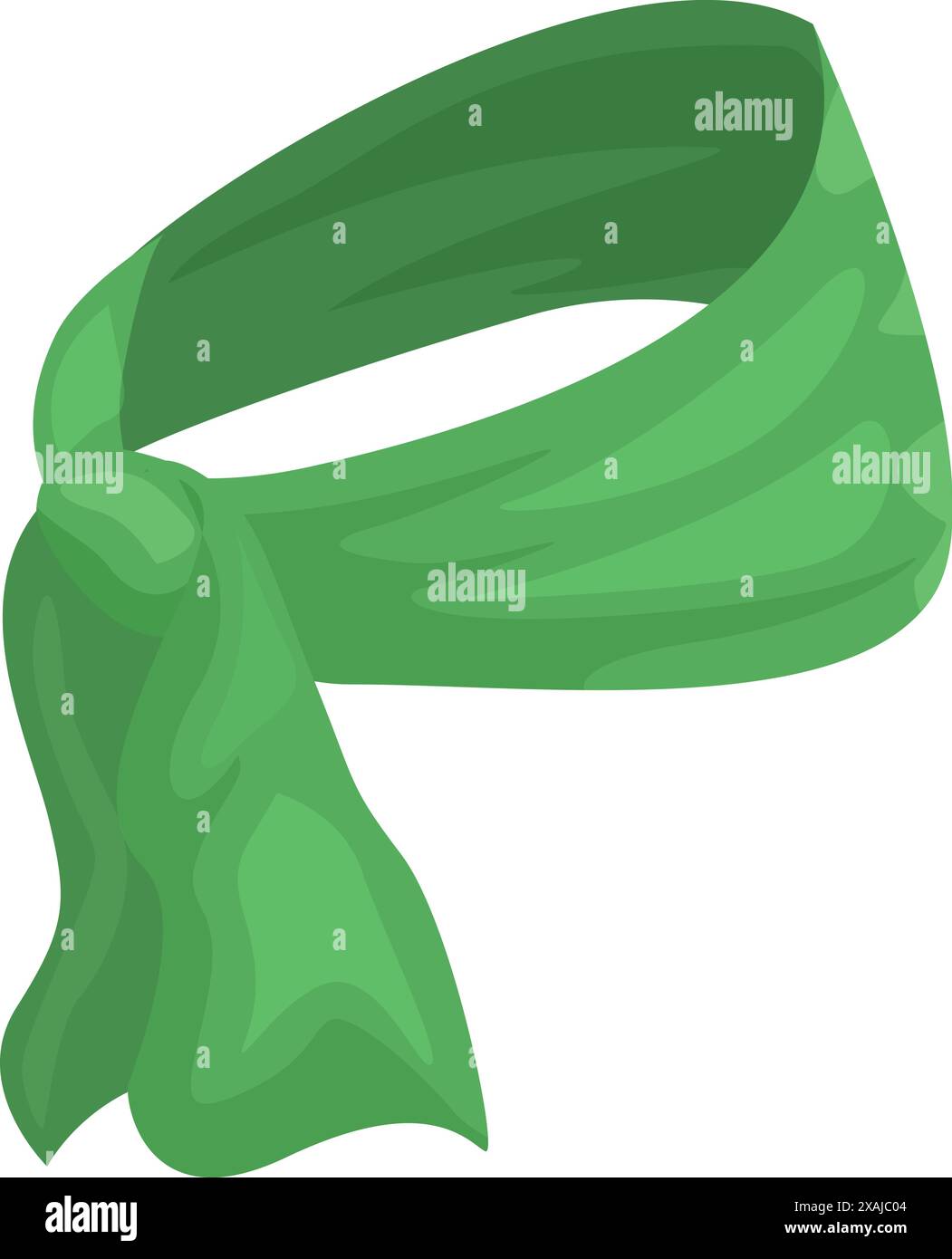 Attacher un foulard Banque d'images vectorielles - Alamy