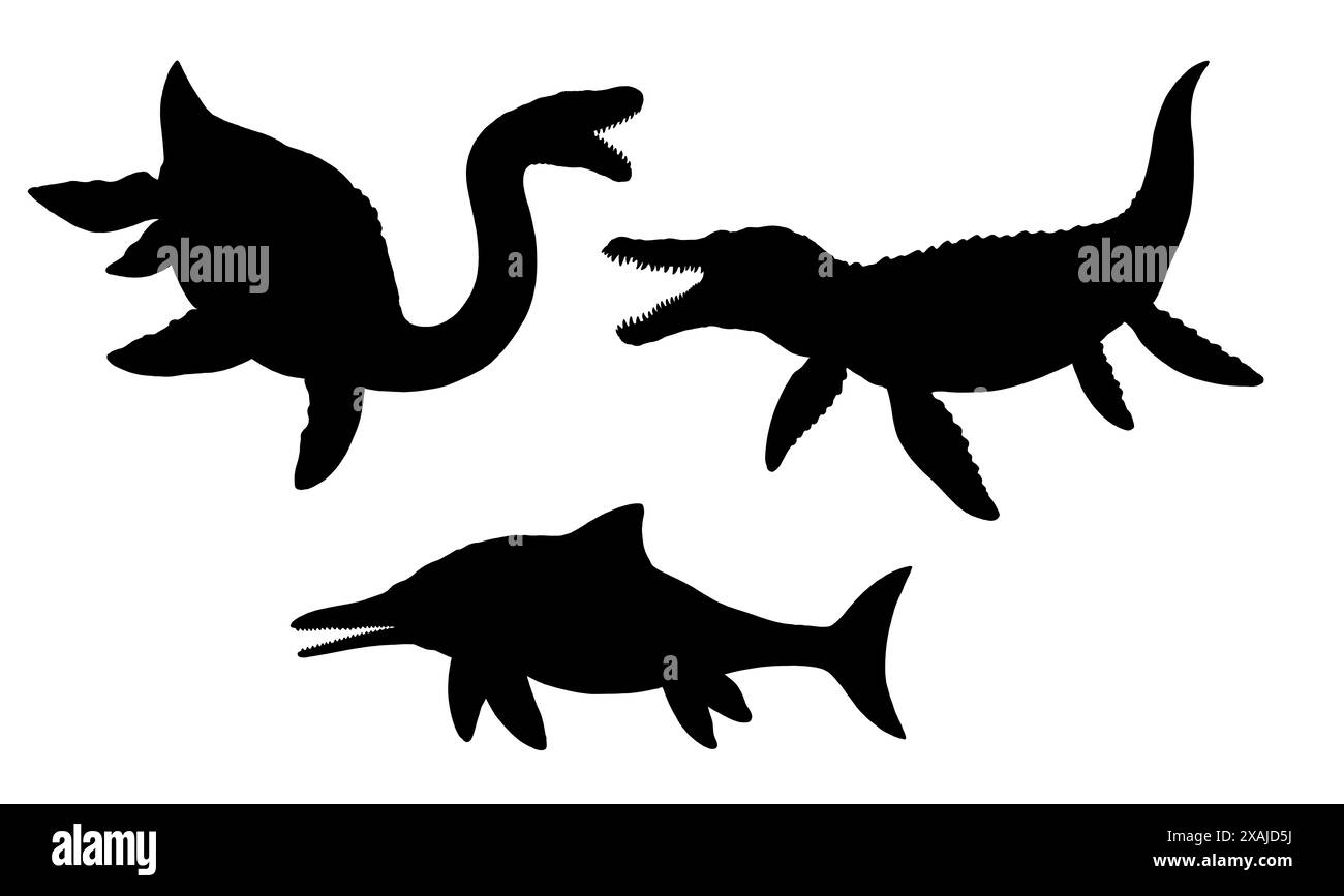 Plesiosaur ichthyosaur Banque de photographies et d’images à haute résolution - Alamy