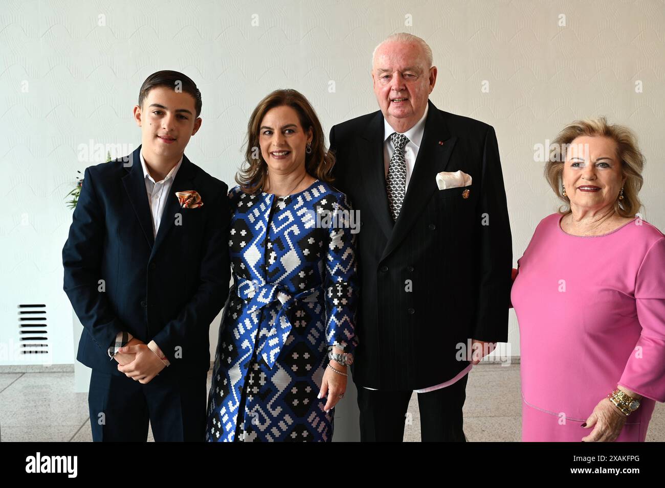 Bernd Assenmacher m Seine Frau Ditha 4.von links sein Enkel Ben Philipp ...