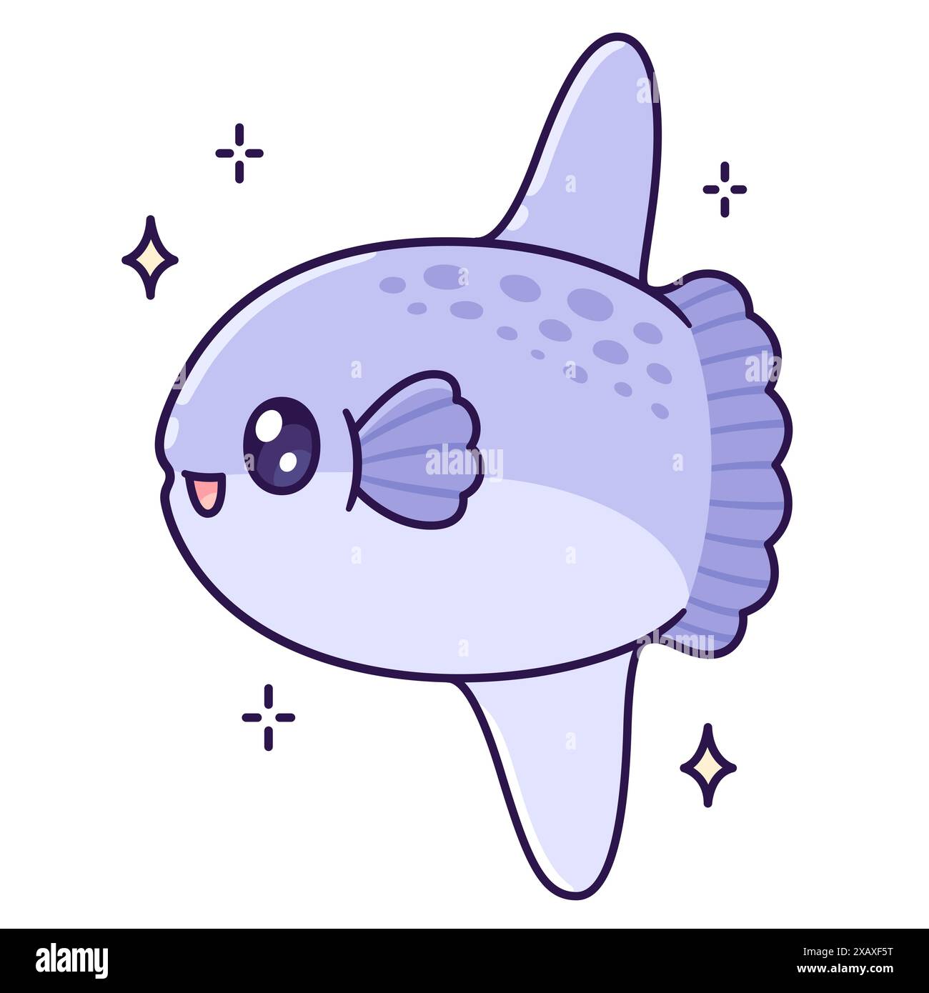 Ocean sunfish mola mola Banque d'images vectorielles - Alamy