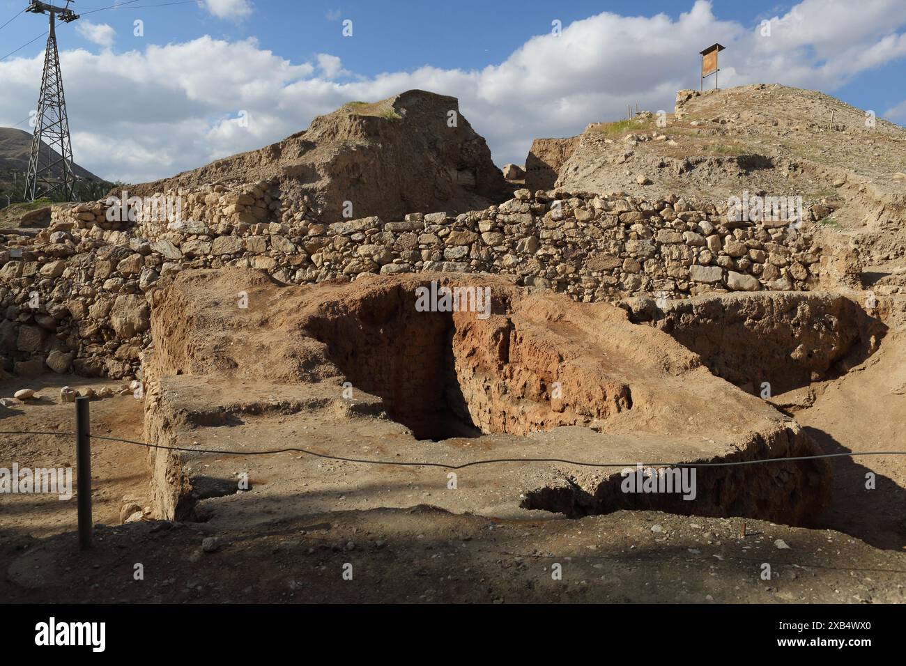 Fort construit sur le site d'anciennes fortifications Banque de ...